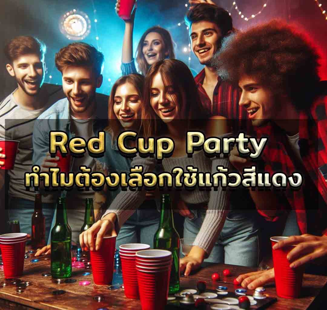 Red Cup Party ทำไมต้องเลือกใช้แก้วสีแดง? - DAB Hip-Hop Club Chiangrai ...